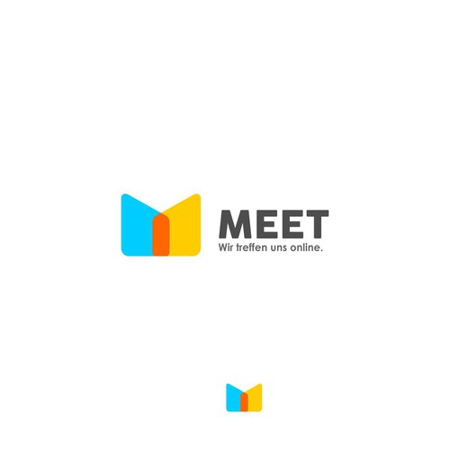 MEET - Onlineplattform - Logoentwicklung | Logo design contest