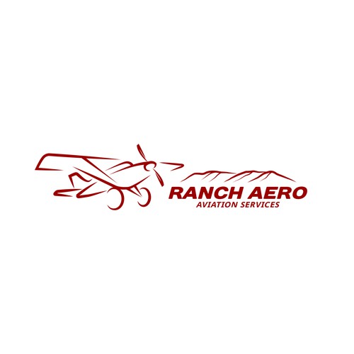 Awesome Bush Plane Logo for Commercial Aviation Service "Ranch Aero ...