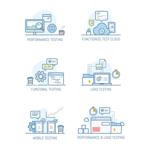 Update Website Vector Icons for Functionize.com | Icon or button contest