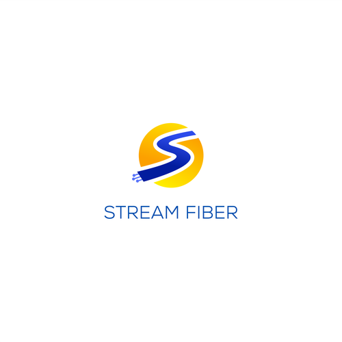 Designs | Stream Fiber Logo | Logo design contest
