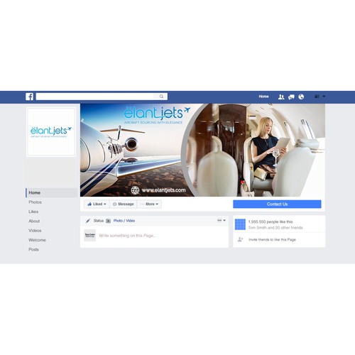 elant jets social media | Social media page contest