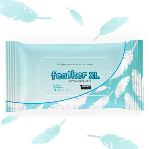 Design packaging for our wet wipes | Product packaging contest