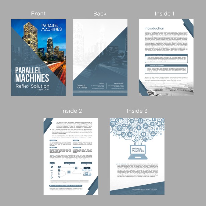 transform a dull word document into a cool whitepaper | Brochure contest