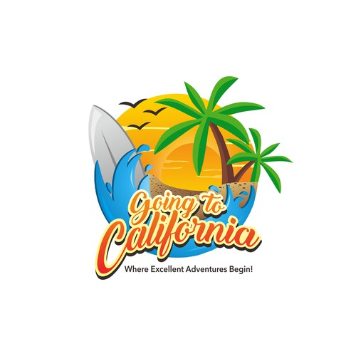 Design a eye popping new logo for Going to California new California ...