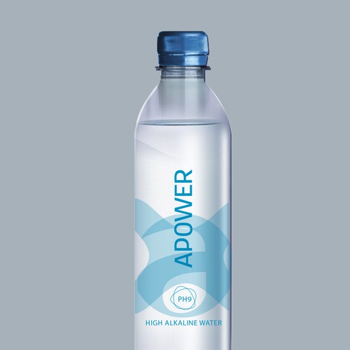 Designs | High Alkaline water | Product label contest