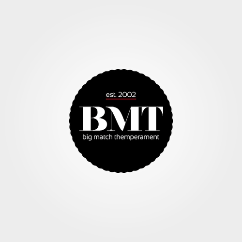 logo for BMT - Big Match Temperament | Logo design contest