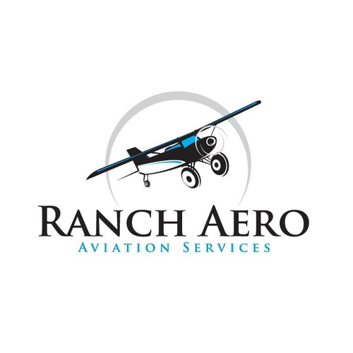 Awesome Bush Plane Logo for Commercial Aviation Service "Ranch Aero ...