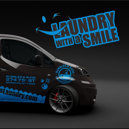 Designs | Laundromat Van design | Car, truck or van wrap contest