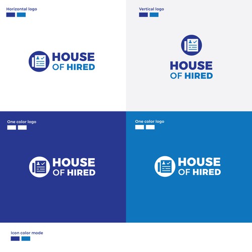 Designs | House of Hired needs a recognizable logo for a job-winning ...