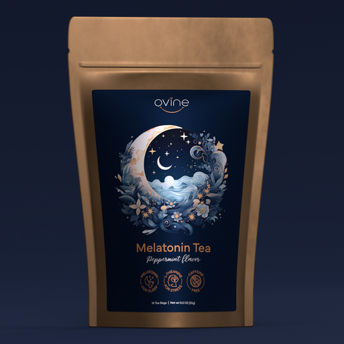 Designs | +$100. Design for a peppermint sleep tea package | Product ...