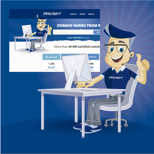 Create a unique character for PRO ISP | Character or mascot contest