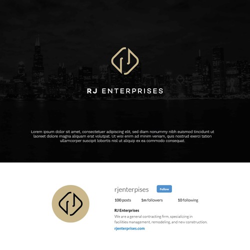 RJ Enterprises needs a modern & versatile logo! | Logo design contest