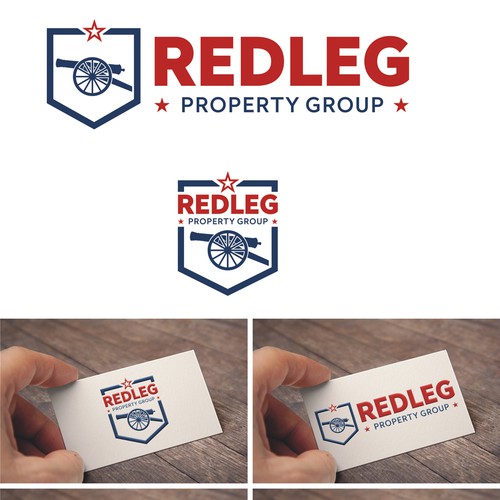 Designs | Create a modern artillery themed logo for Redleg Property ...