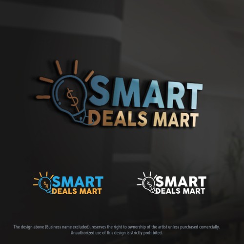 Design a captivating logo for an online store for Smart Deals Mart ...