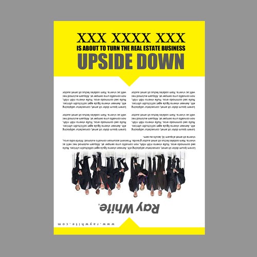 Full page newspaper print ad | Postcard, flyer or print contest