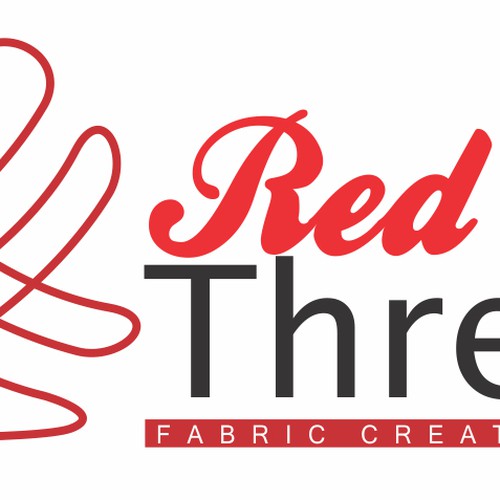 logo for Red Thread Fabric Creations LLC | Logo design contest