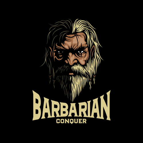 Kickass opportunity to design a barbarian theme logo | Logo design contest