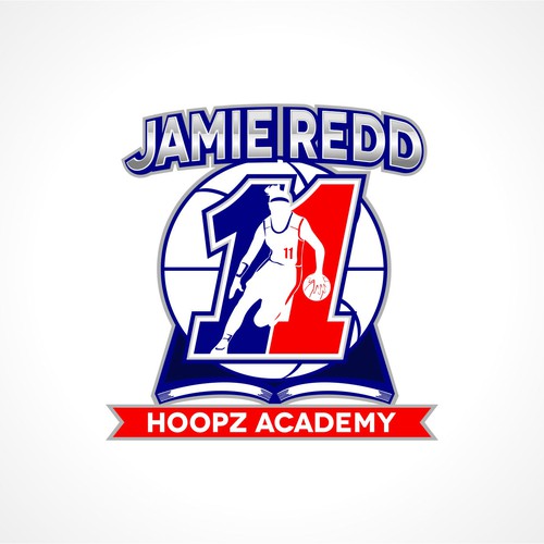 logo for Jamie Redd Hoopz Academy | Logo design contest
