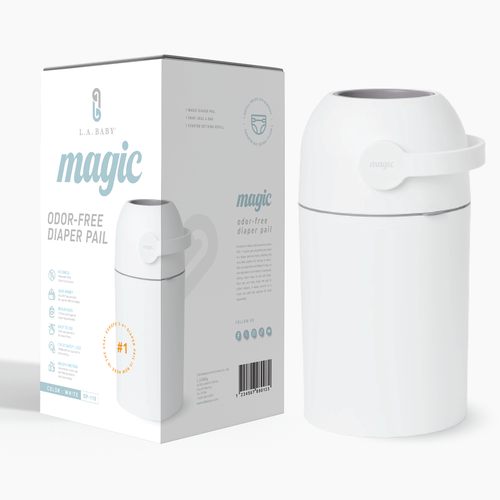 Designs | Create an Attractive & Functional Diaper Pail Packaging ...