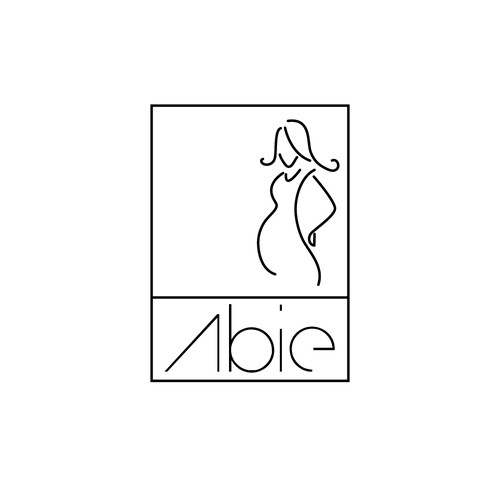 Abie: Women’s Apparel for before/during/after maternity | Logo design ...