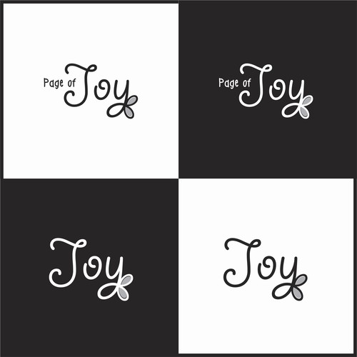 Create a JOYFUL logo for a website that encourages Christian women ...