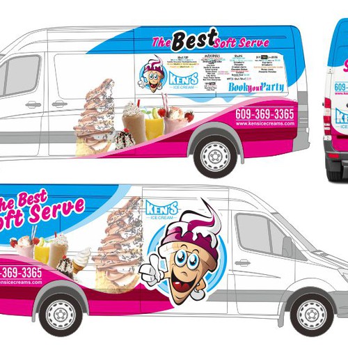 Designs | 2014 Sprinter 170 WB(Not the extended) SOFT SERVE Ice Cream ...