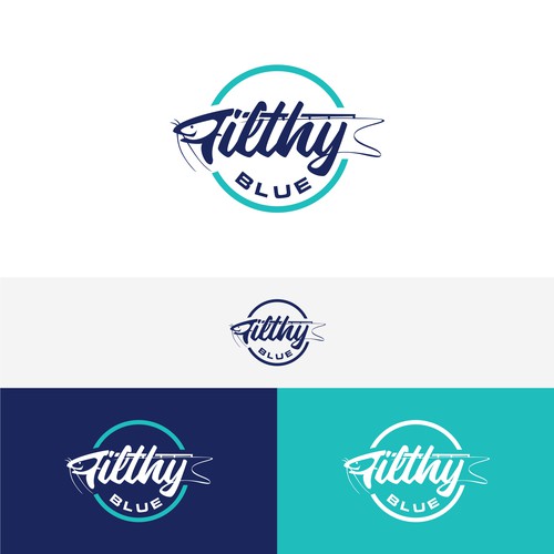 Designs | A brand logo for my company “filthy blue”, marketed towards ...