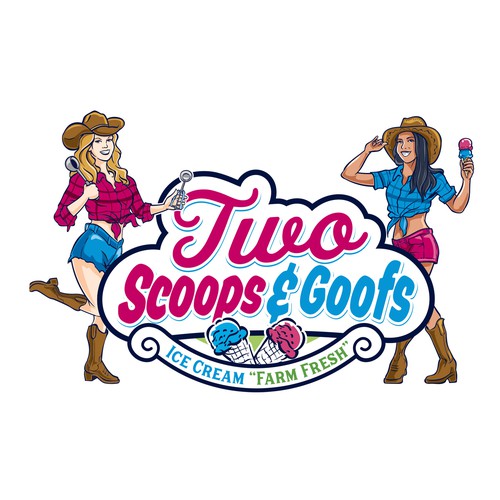 Designs | Two Scoops | Logo design contest
