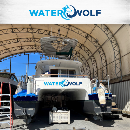 Designs | Logo for yacht - "waterwolf" | Logo design contest