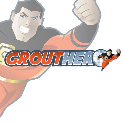 Exciting Logo Design for Grout Hero | Logo design contest