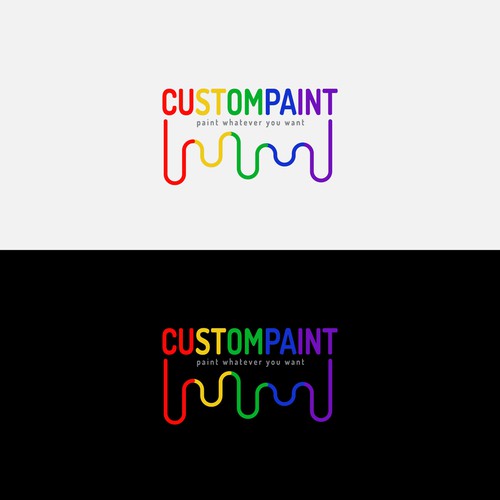 Custom Paint | Logo design contest