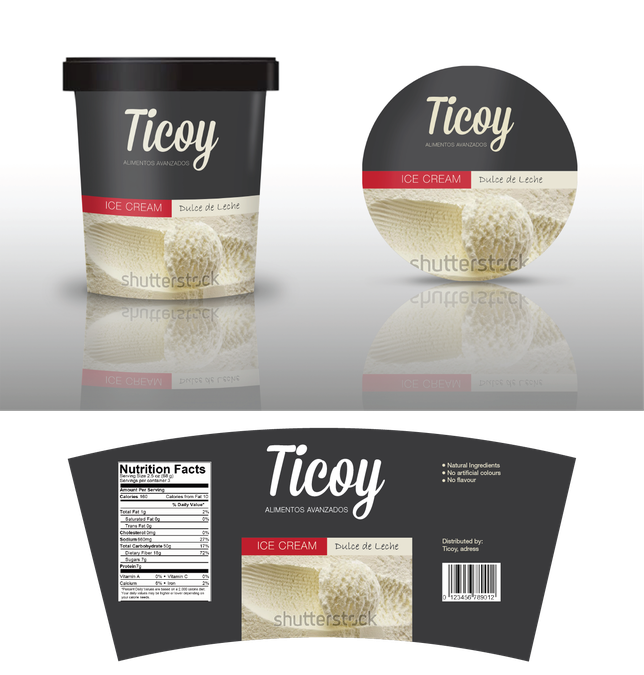 Gourmet Ice cream package! | Product packaging contest