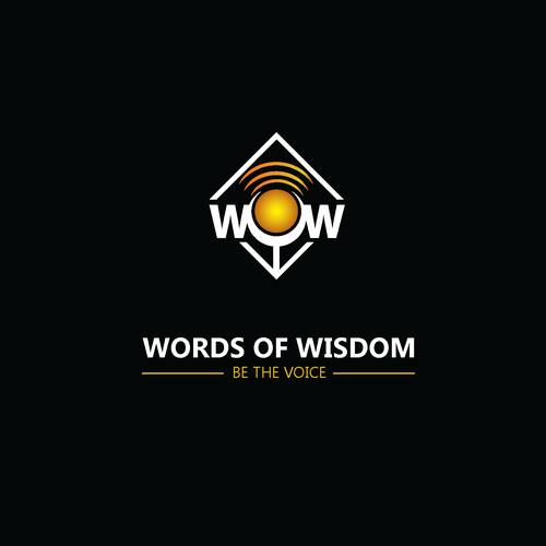 create a stand out logo for words of wisdom | Logo design contest