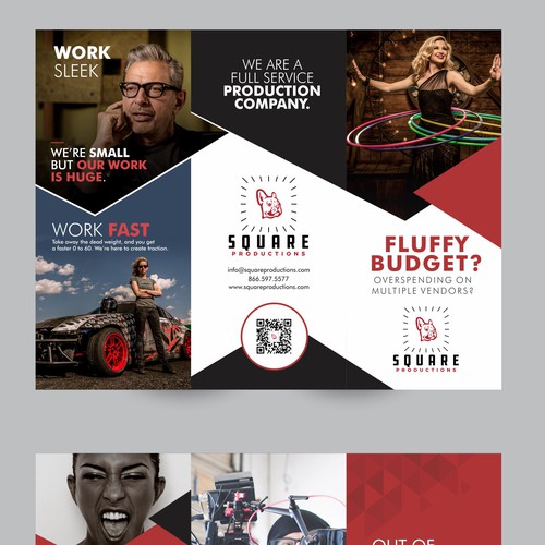 Designs | Trifold brochure for video and photographic production ...