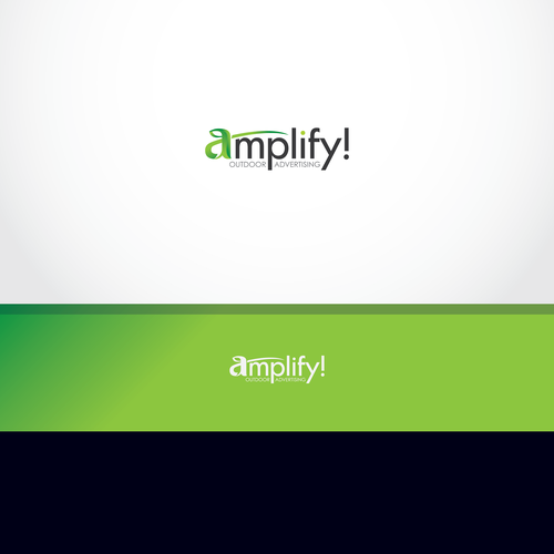 "amplify!" (outdoor advertising new logo) | Logo design contest