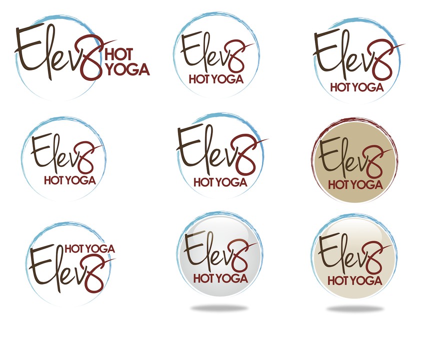 Create a Vibrant and Welcoming Logo for Elev8 Hot Yoga | Logo design ...