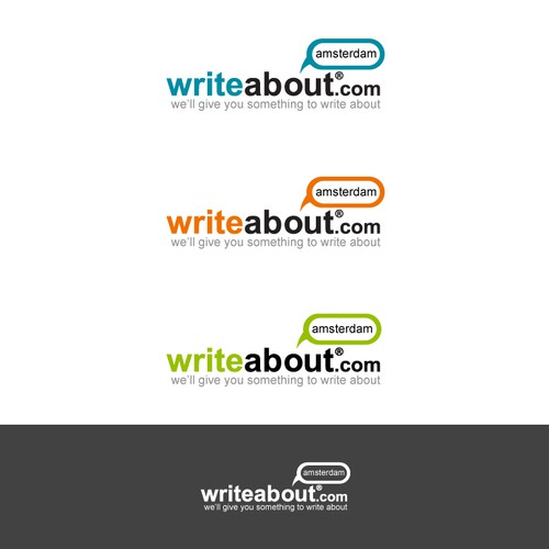 Logos for WriteAbout.com - Writing Contest Network | Logo design contest