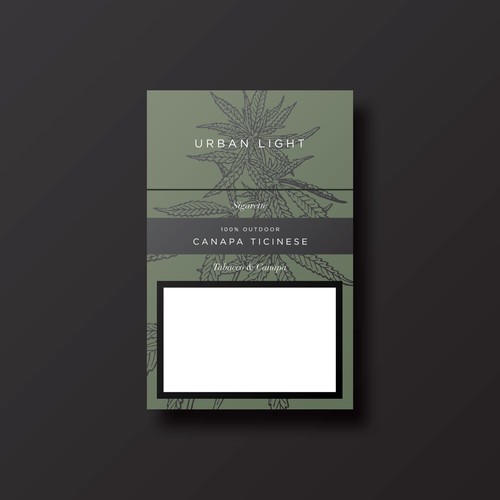 Cannabis - Cigarette Box for cigarettes with mix Tobacco/CBD Hemp ...