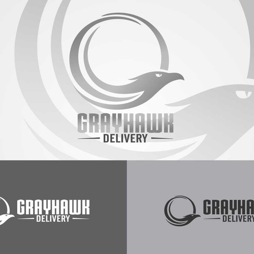 Deliver a great logo for Gray Hawk Delivery! | Logo design contest