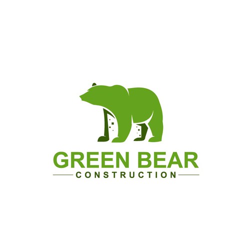 Green Bear Construction needs an identity! | Logo design contest