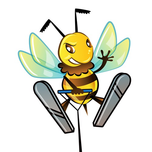 Create a fierce, tough illustration featuring bees! | Illustration or ...
