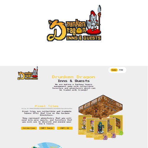 Designs | Complete a logo for an Indie 2d pixel NFT game studio ...