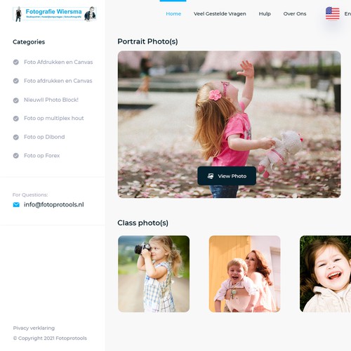 Designs | Webshop Redesign for a photographer platform | Web page ...