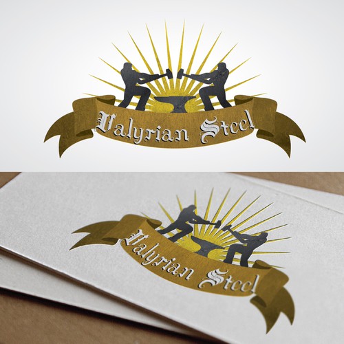 Logo for Valyrian Steel, Swords from Game of Thrones | Logo design contest