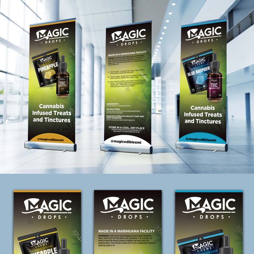 Designs | Magic 3 Sided Banner | Postcard, flyer or print contest