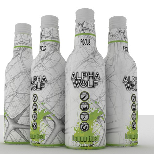 Alpha Wolf Beverage Contest | Product label contest