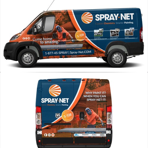 Designs | Bold, eye-catching van and trailer wraps to promote new ...