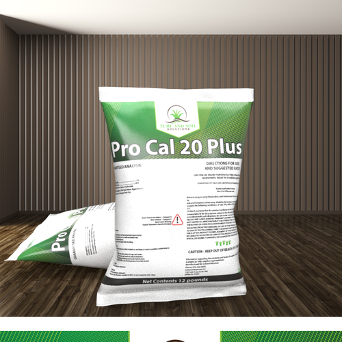 Plant derived fertilizer label template | Product label contest