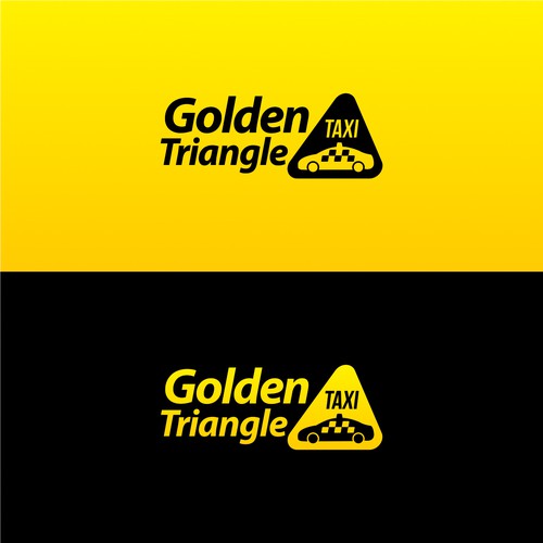 Design a modren tylish logo for Golden Triangle Taxi | Car, truck or ...