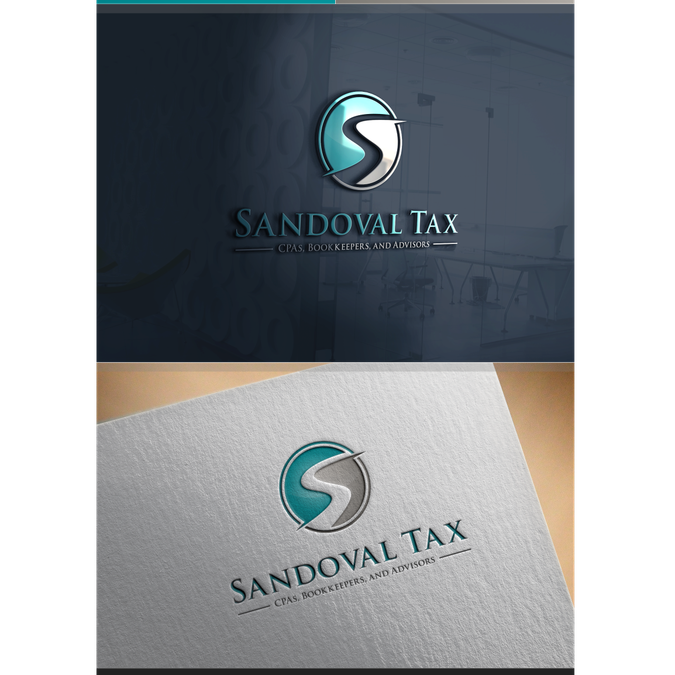Create a professional looking logo with my favorite colors of cyan ...